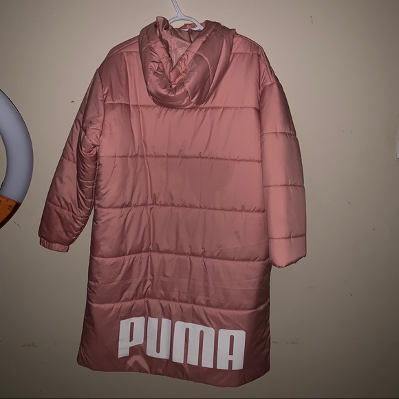 Puma | Jackets & Coats | Pink Puma Winter Coat | Poshmark